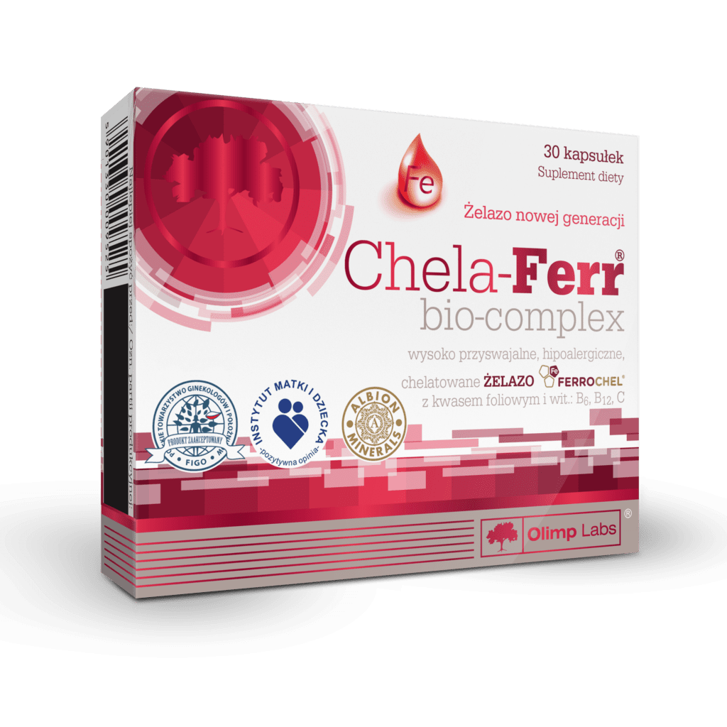 Chela-Ferr Bio-Complex - 30 cápsulas - WellNutrition