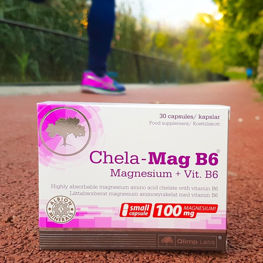 Magnésio Chela-Mag B6 - 30 Cápsulas - WellNutrition